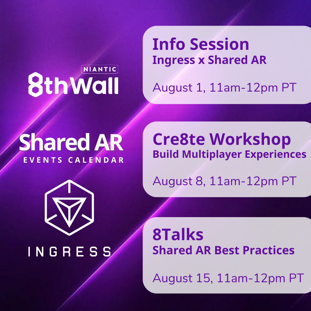 Introducing the Ingress Shared AR Challenge | 8th Wall